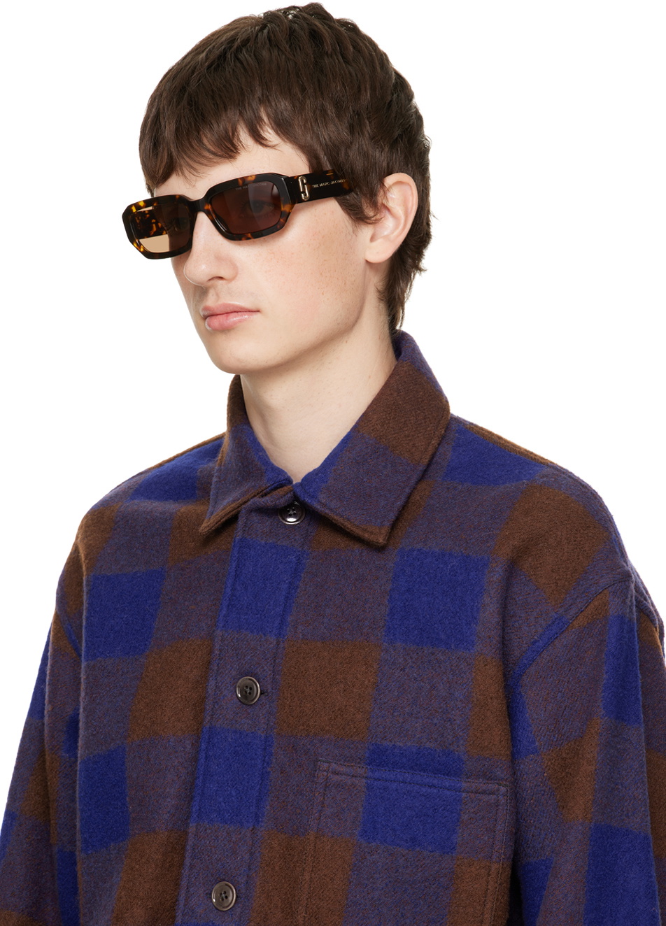 Marc Jacobs Tortoiseshell Square Sunglasses Marc Jacobs
