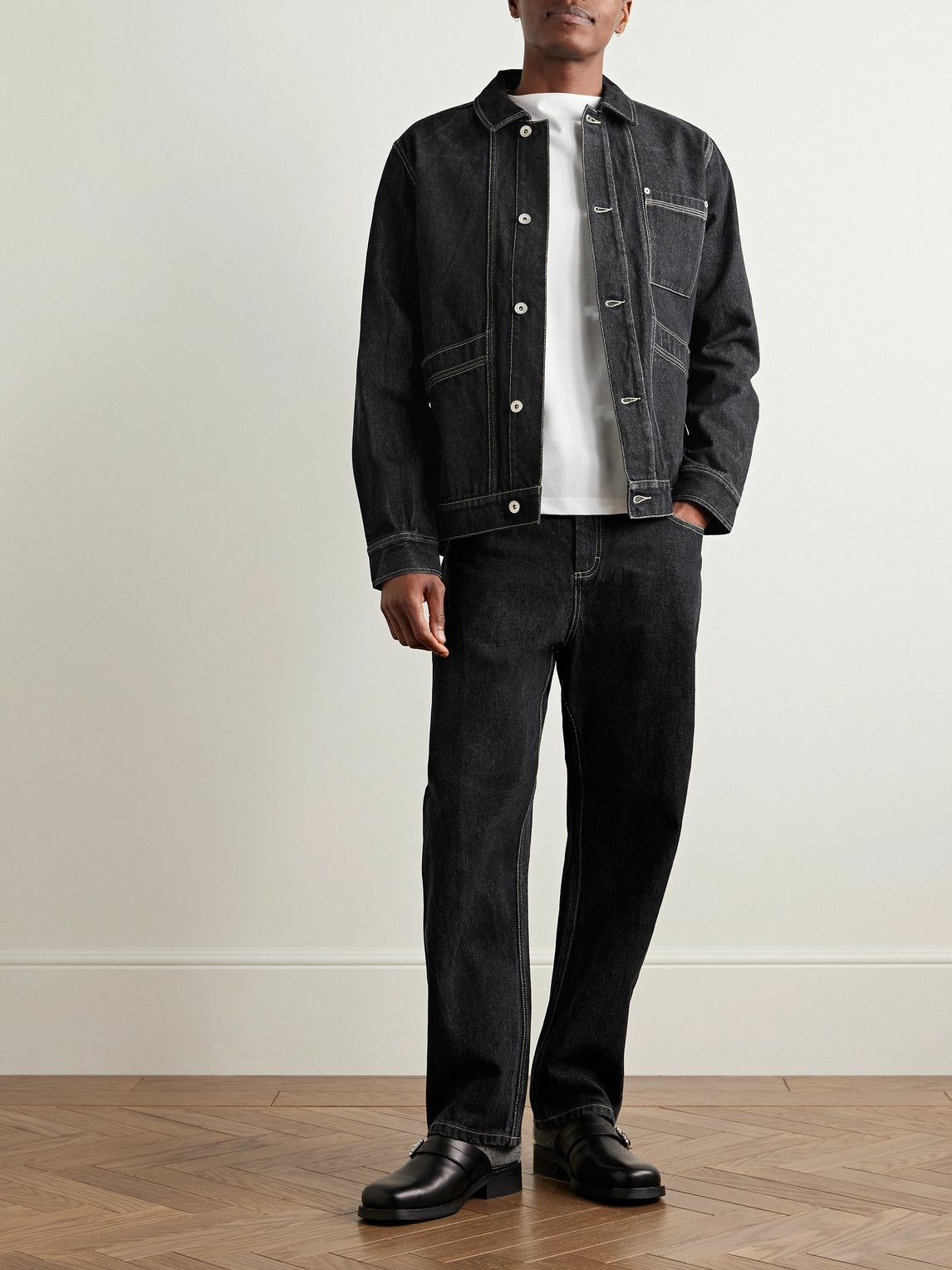 Folk - Meyer Denim Jacket - Black Folk