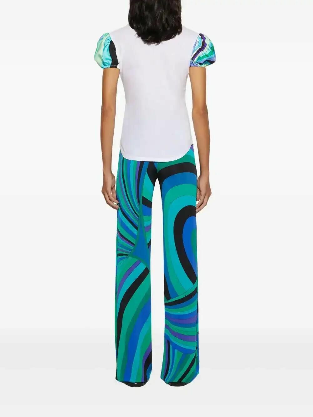 PUCCI Iride-Print Trousers Emilio Pucci