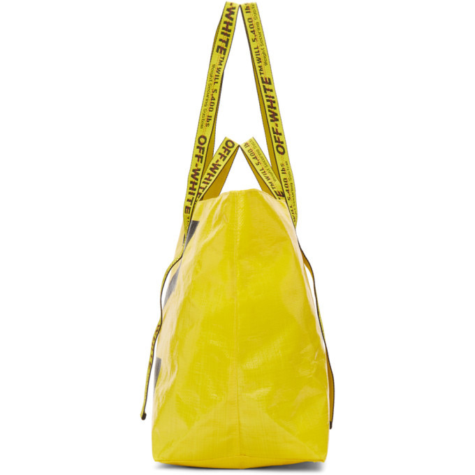 Off-White Yellow Arrows Tote Off-White