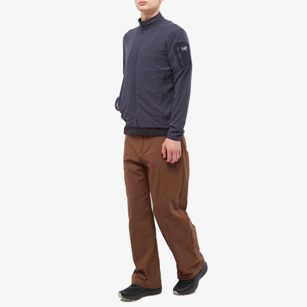 Arc'teryx Men's Delta LT Jacket in Black Sapphire Arc'teryx