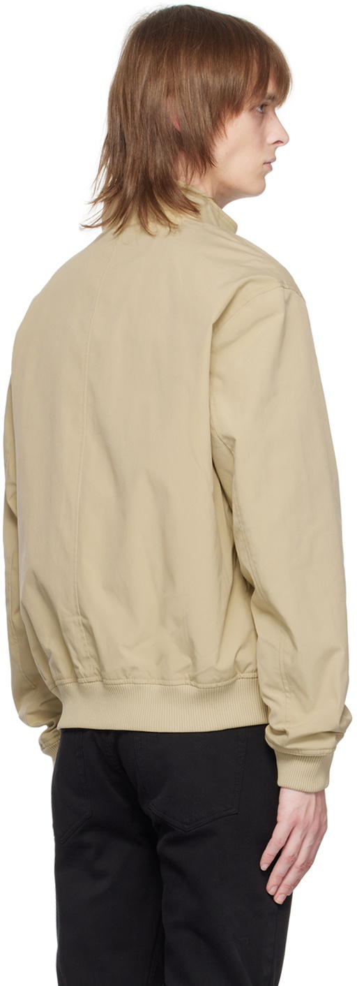 Lacoste Beige Light Bomber Jacket Lacoste