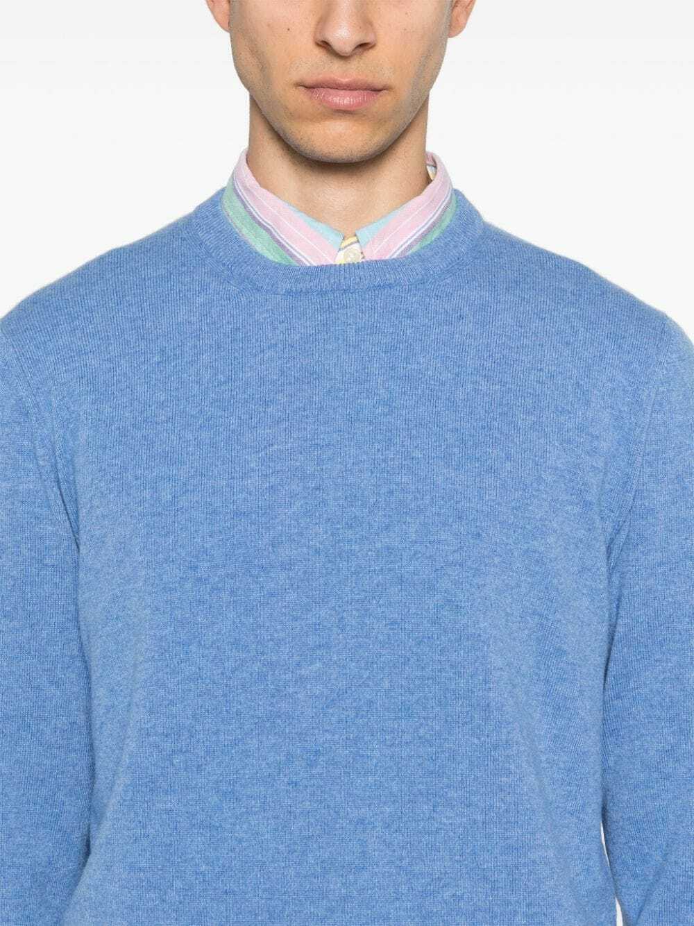MALO - Cashmere Crew Neck Sweater Malone Souliers