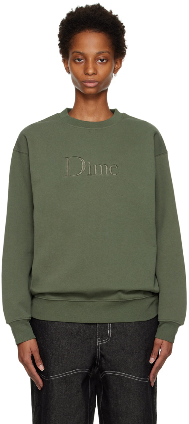 Dime Khaki Classic Sweatshirt Dime