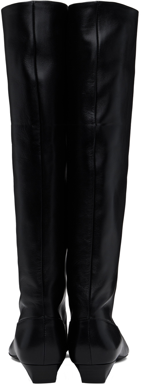 Staud Black Wally Tall Boots Staud