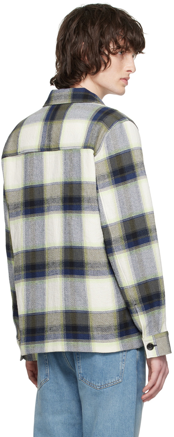 NN07 Blue & White Wilas 5265 Shirt NN07