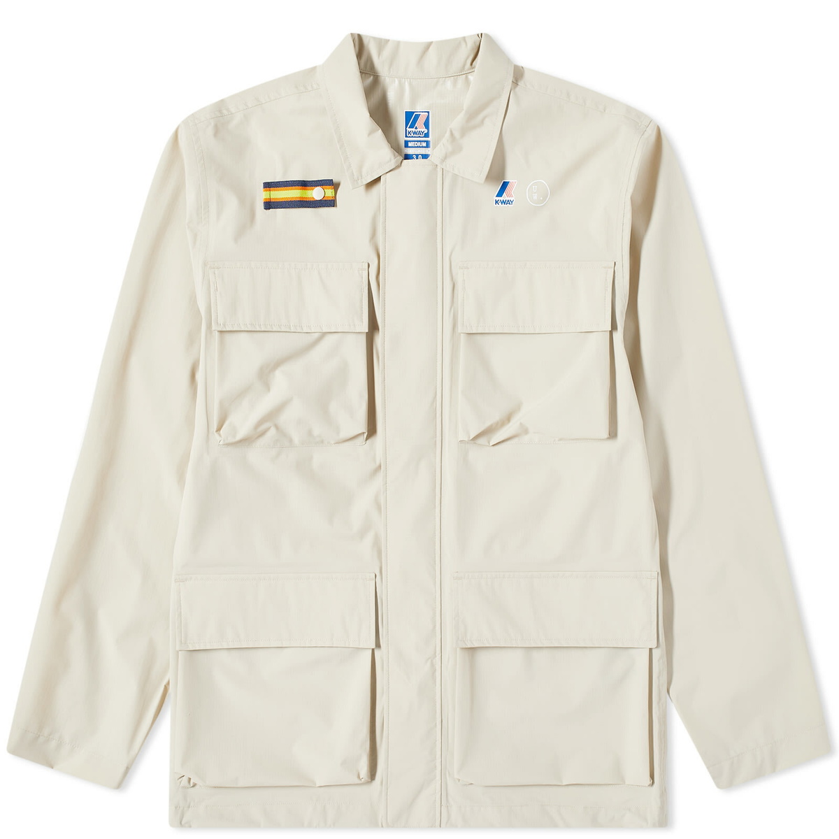 Universal Works x K-Way Porthmeor Jacket in Sand Universal Works