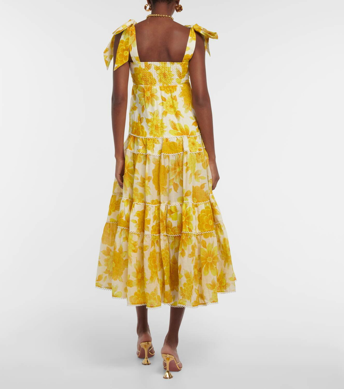 Alémais Sonny Floral Midi Dress AlÉmais