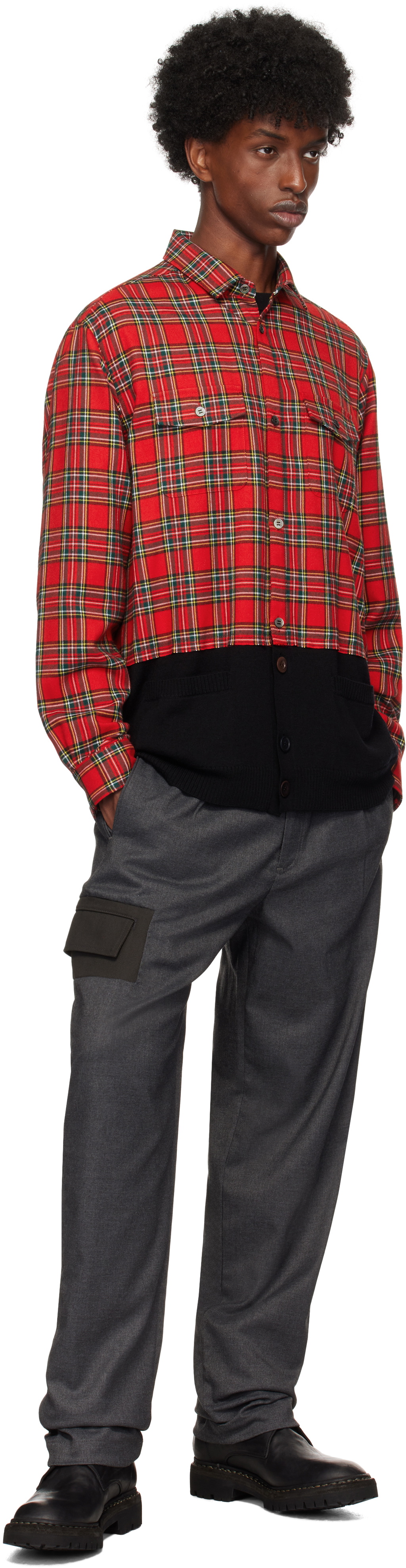 UNDERCOVER Red UP2D4404 Shirt Undercover
