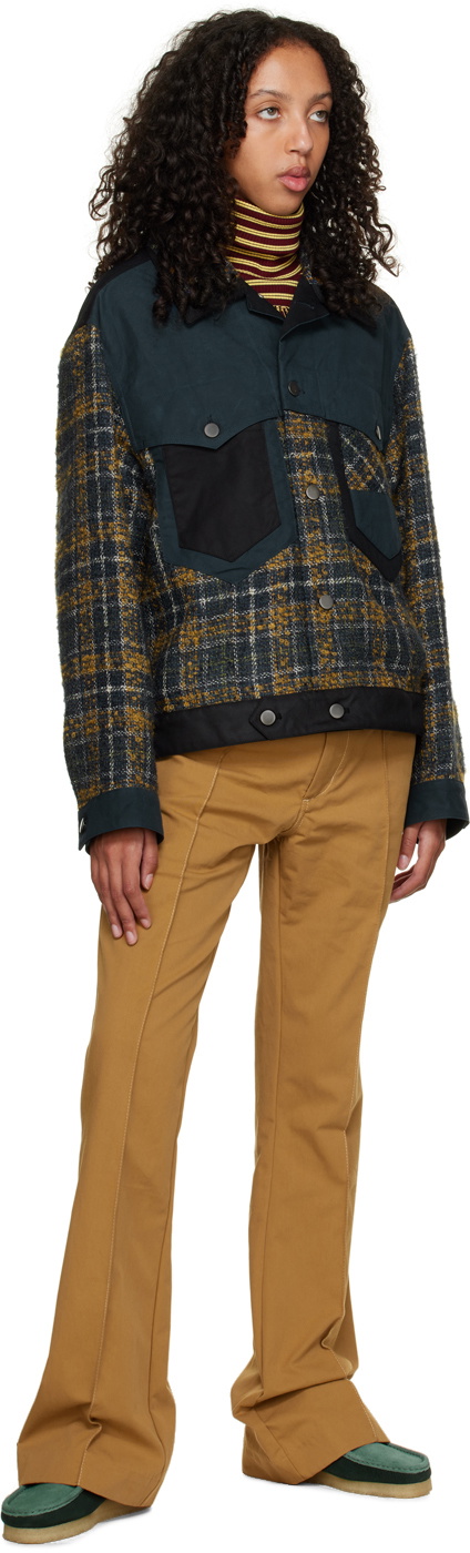 Nicholas Daley Navy Stone Jacket Nicholas Daley