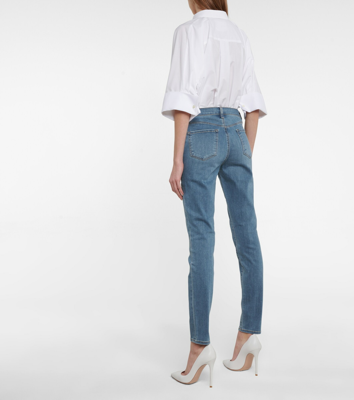 J Brand - Maria high-rise skinny jeans J Brand