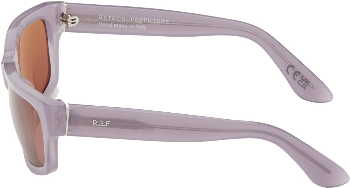 RETROSUPERFUTURE Purple Thelonius Sunglasses RETROSUPERFUTURE
