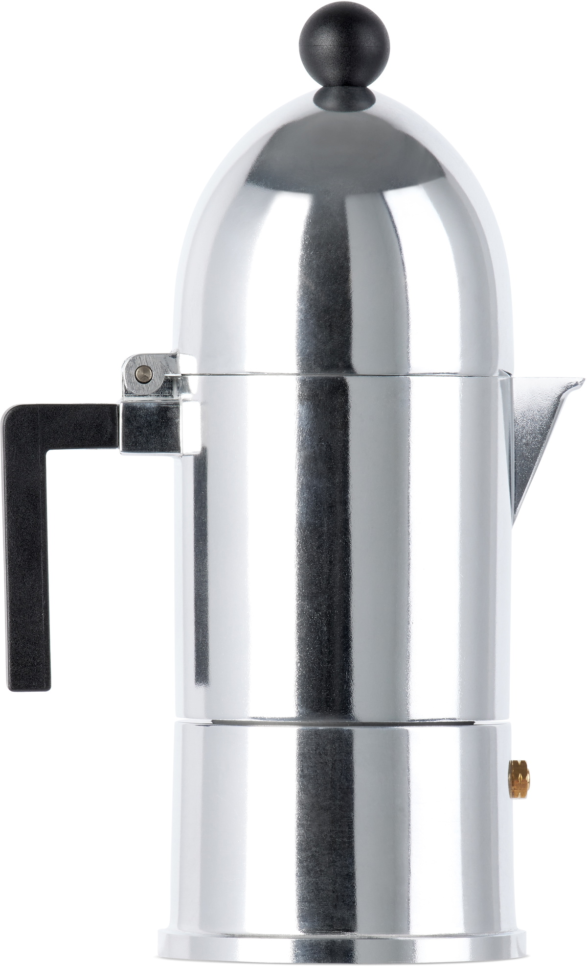 Alessi Silver 'La Cupola' Espresso Coffee Maker Alessi