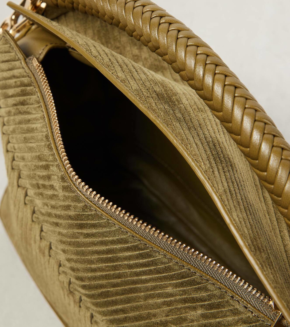 Loewe Puzzle Edge Small suede shoulder bag Loewe