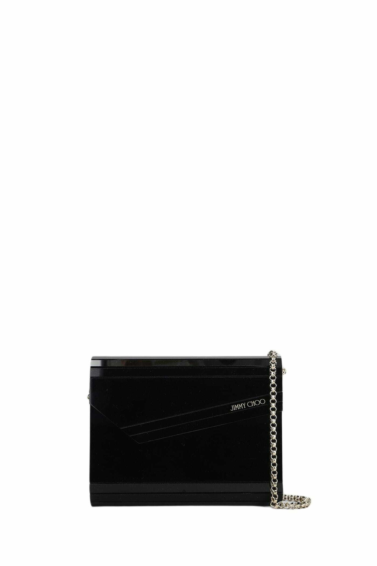Jimmy Choo Candy Clutch In Black Acrylic Jimmy Choo