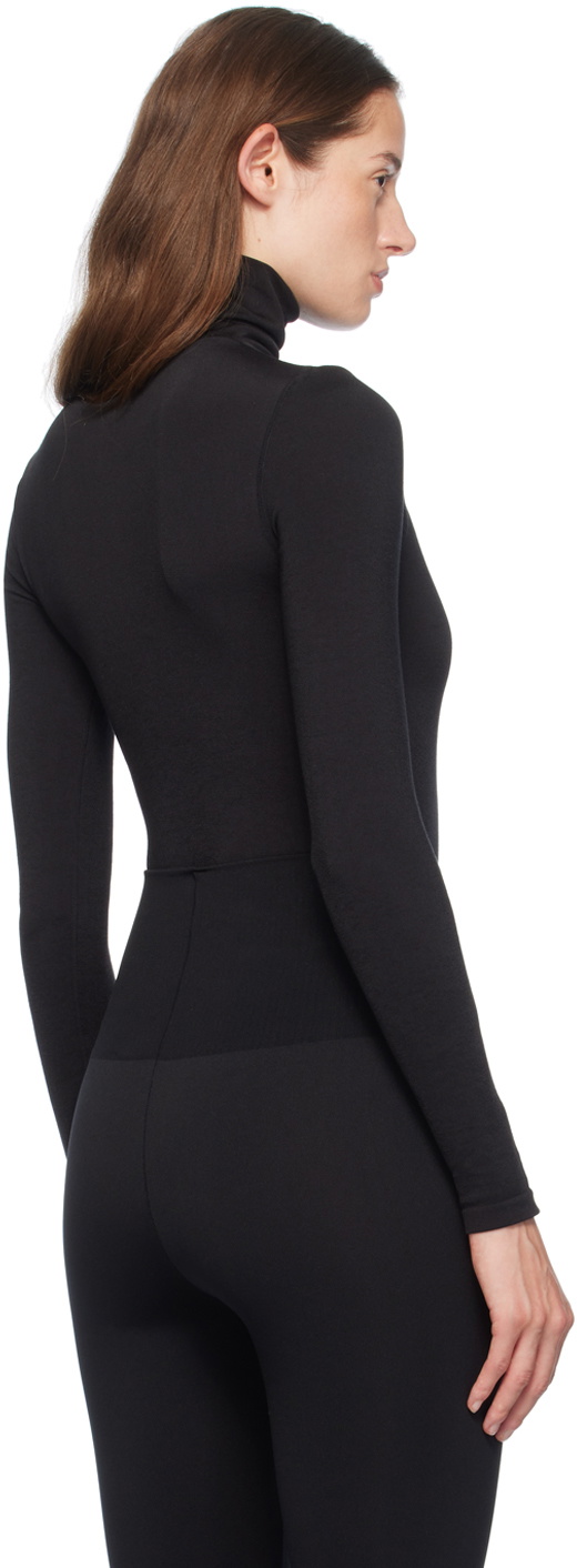 Wolford Black Colorado Bodysuit Wolford