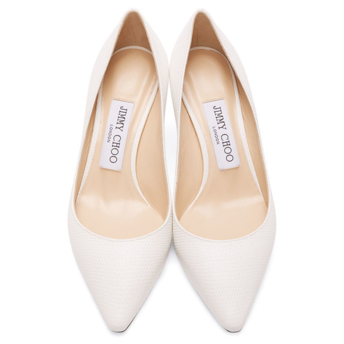 Jimmy Choo Off-White Romy 60 Heels Jimmy Choo