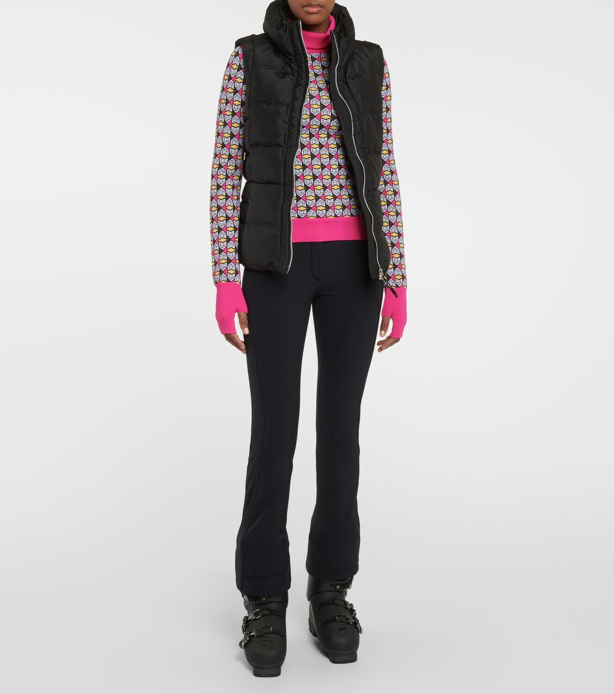 Jet Set Logo turtleneck sweater Jet Set