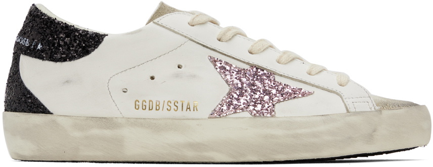 Golden Goose White Super-Star Classic Sneakers Golden Goose Deluxe Brand