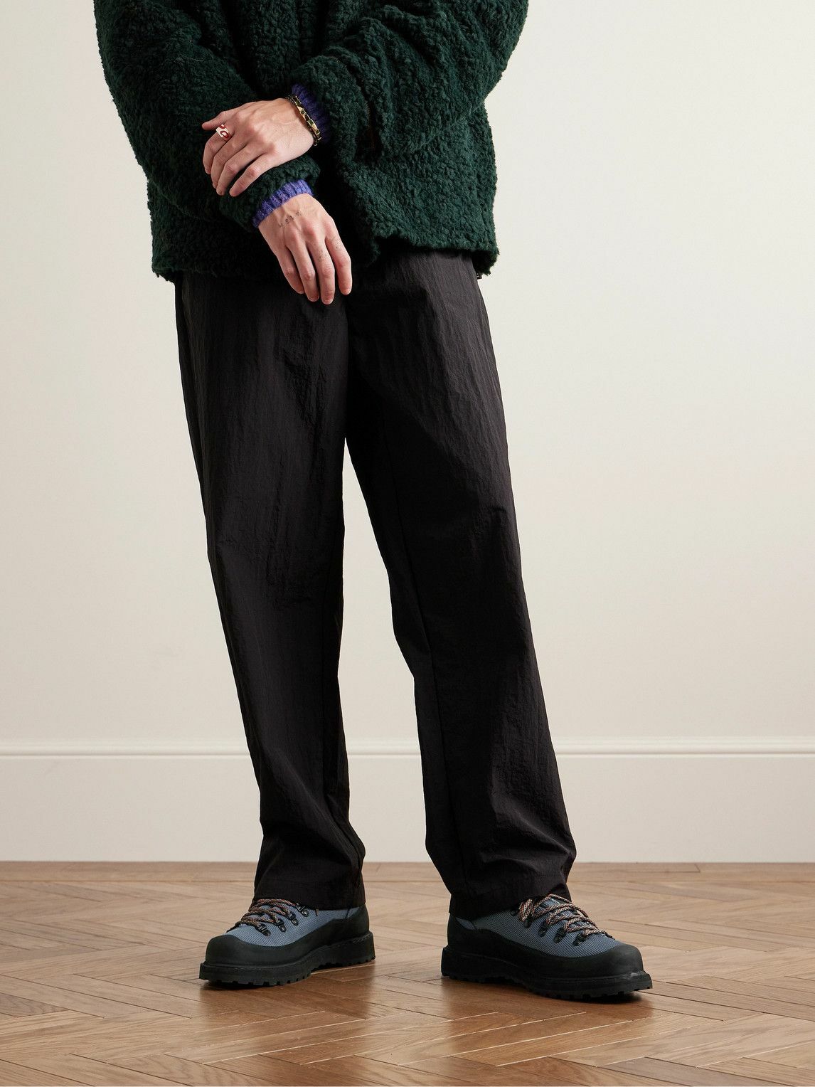 Diemme - Roccia Basso Suede and Rubber-Trimmed Canvas Hiking Boots ...