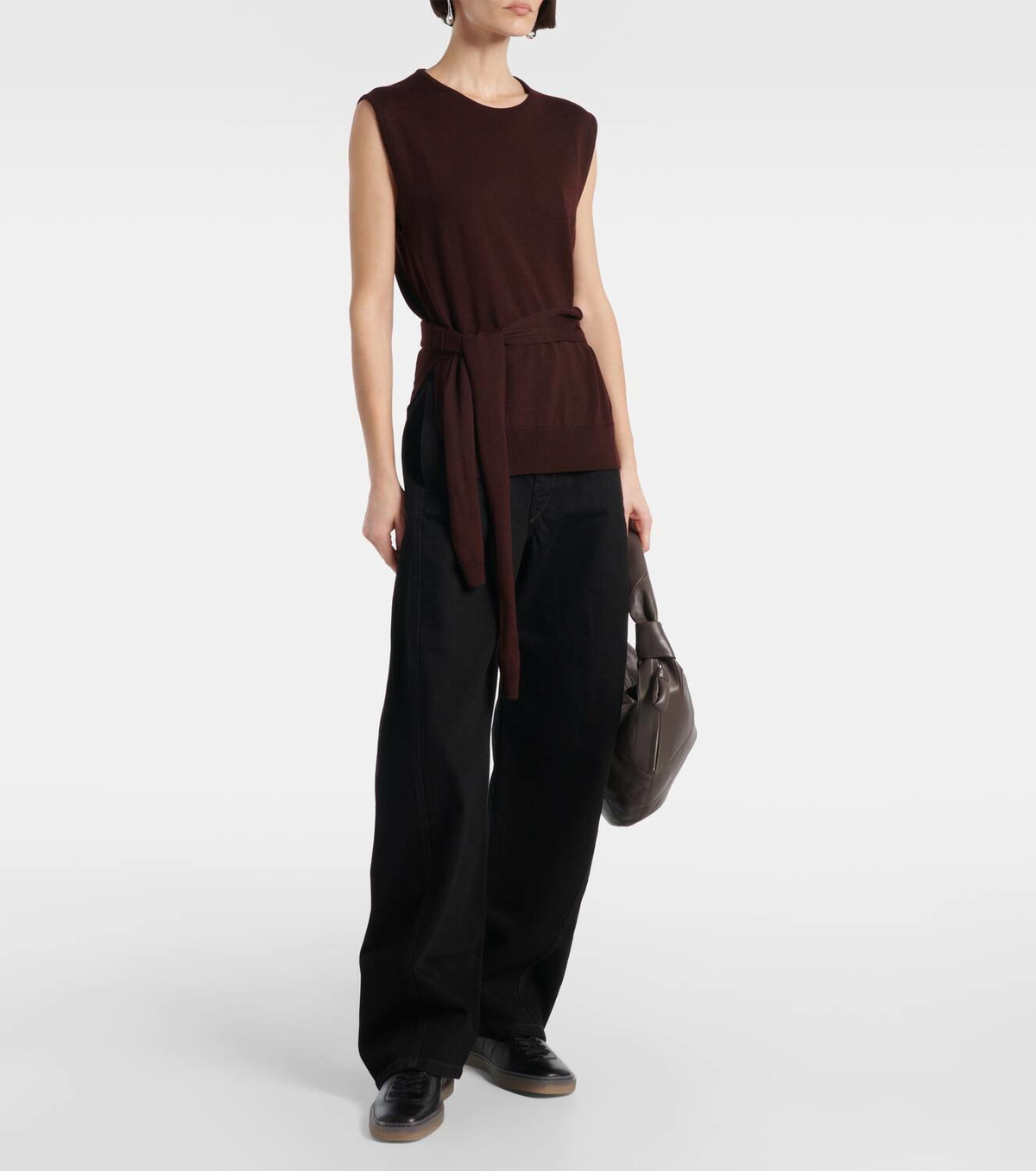 Lemaire Linoleum leather low-top sneakers Lemaire