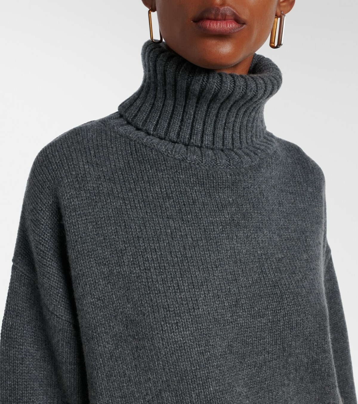 Extreme Cashmere N°434 Crop Xtra turtleneck sweater extreme cashmere