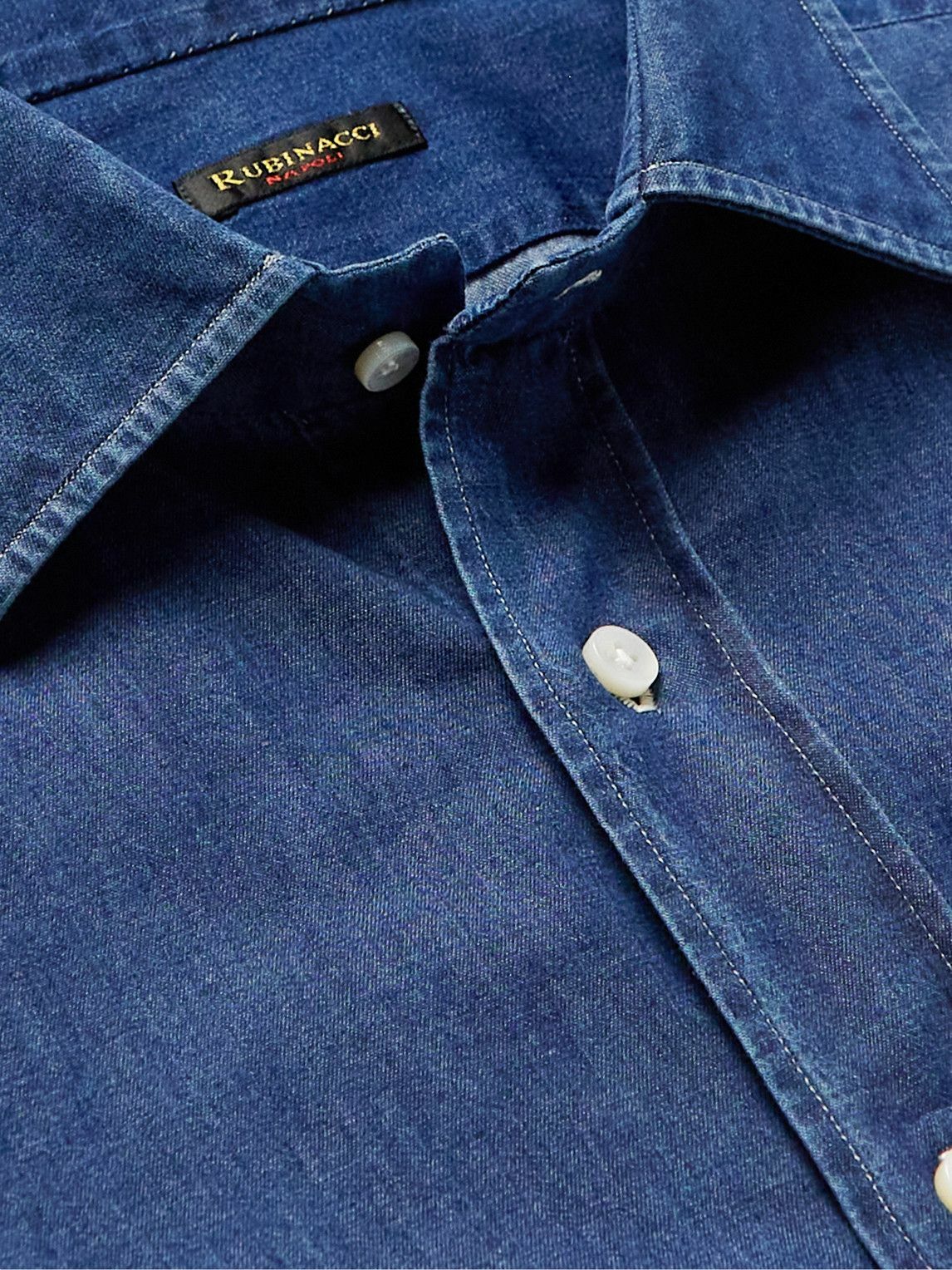 Rubinacci - Denim Shirt - Blue Rubinacci