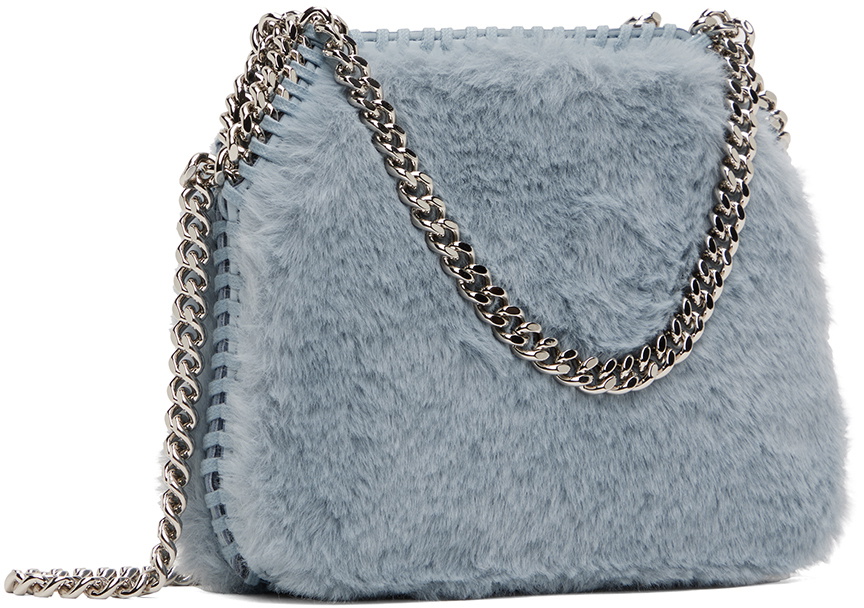 Stella McCartney Blue Mini Falabella Shoulder Bag Stella McCartney