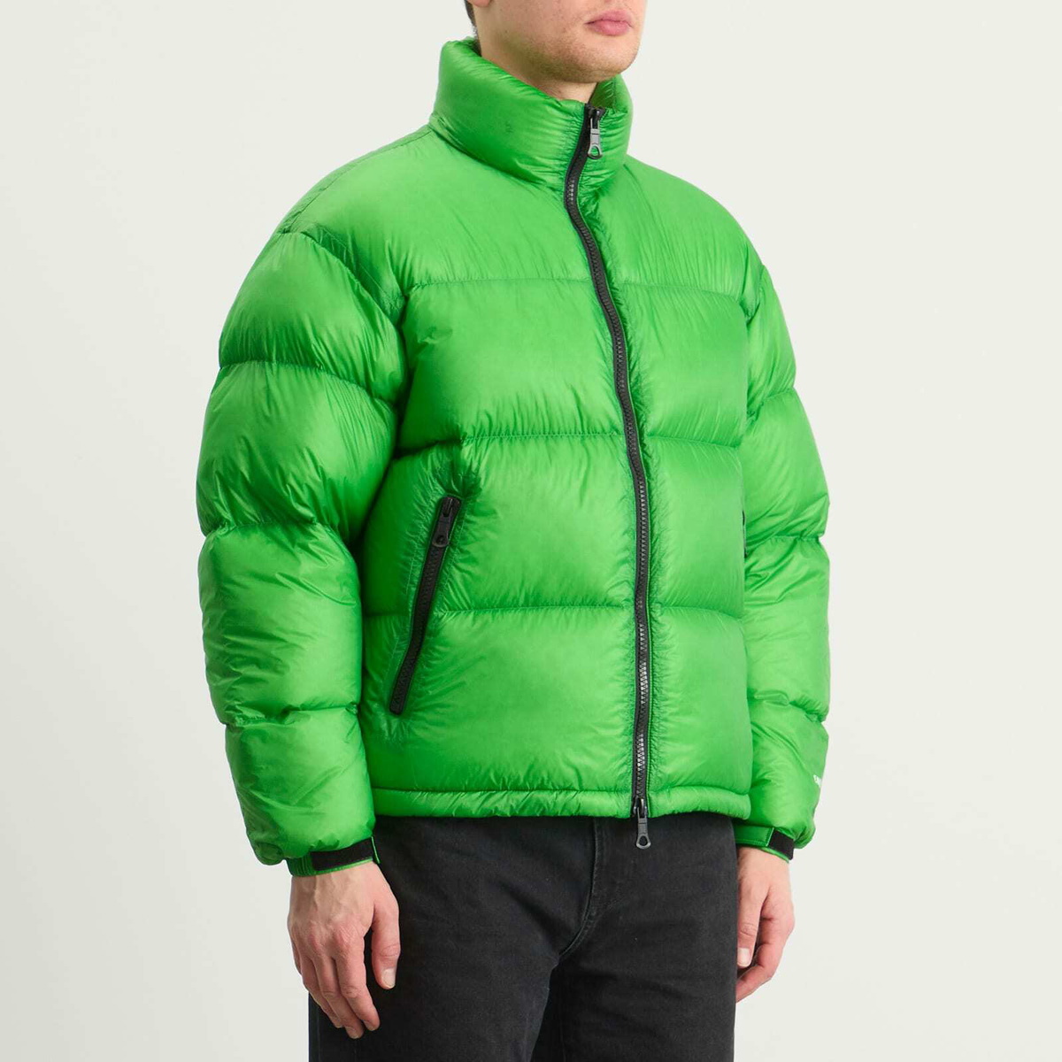 MKI Men's Translucent Funnel Neck Bubble Jacket Presented By END. in ...