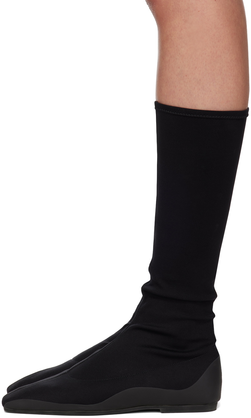 The Row Black Tech Boots The Row