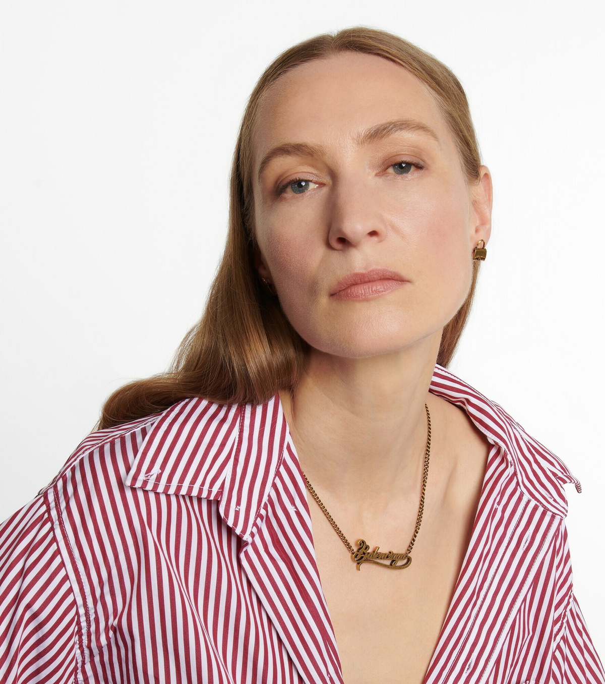 Balenciaga - Typo Valentine chain necklace Balenciaga