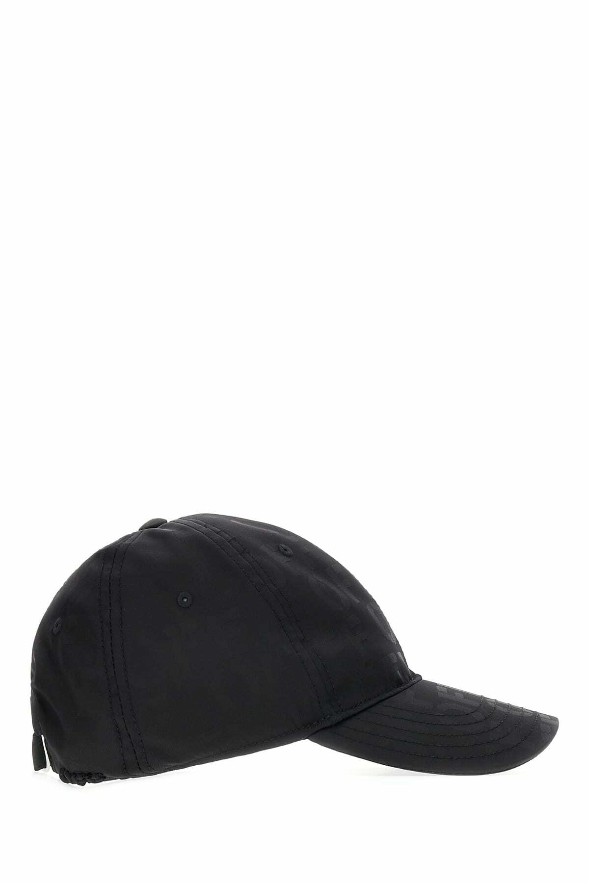 Off-White Black Nylon Baseball Cap Off-White
