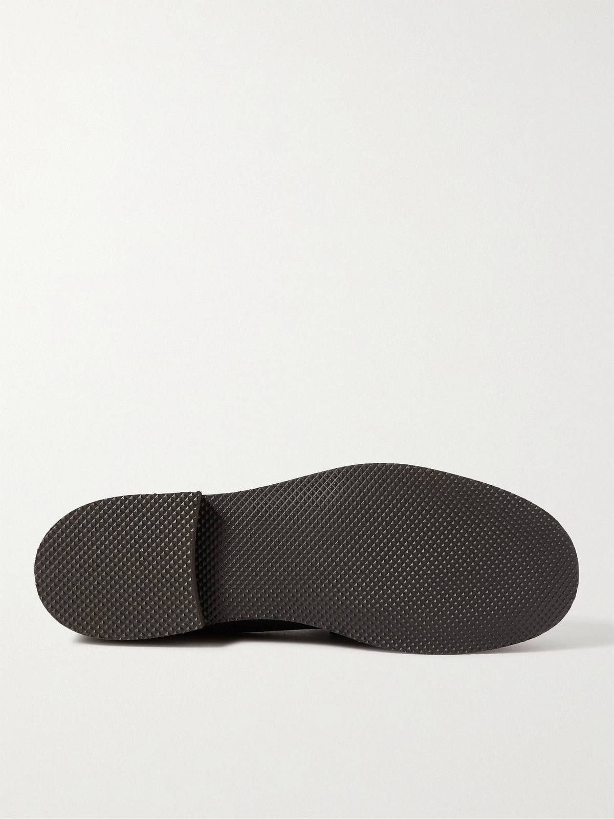 George Cleverley - Colony Full-Grain Suede Loafers - Brown George Cleverley