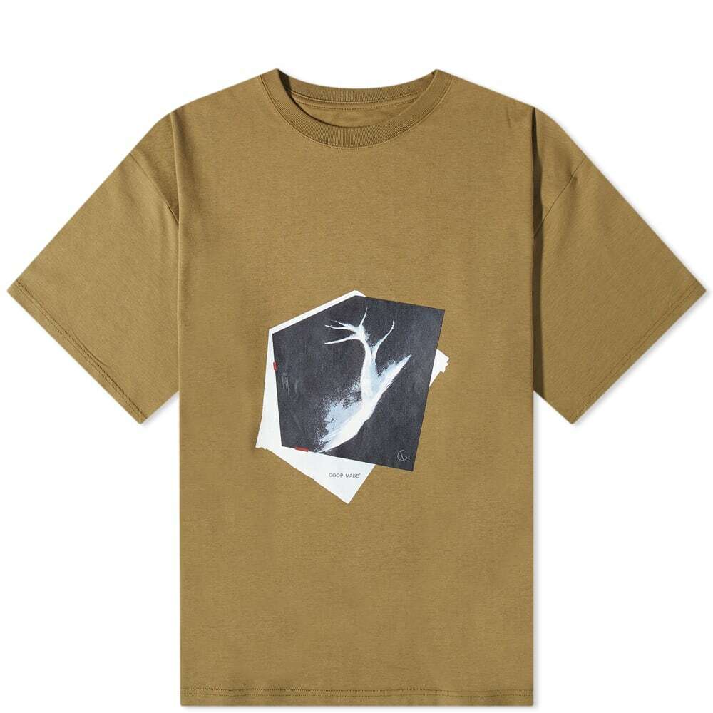 GOOPiMADE Men's 51 Graphic T-Shirt in Mud GOOPiMADE