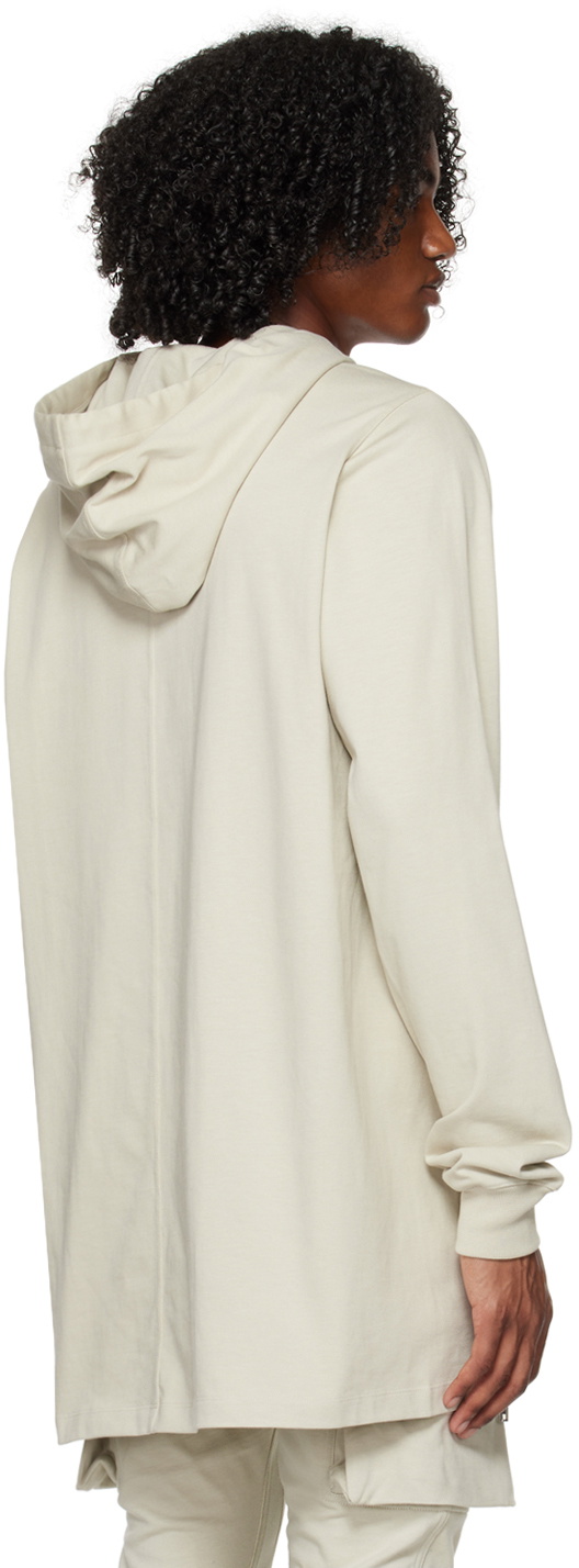 Rick Owens Off-White Drawstring Hoodie Rick Owens