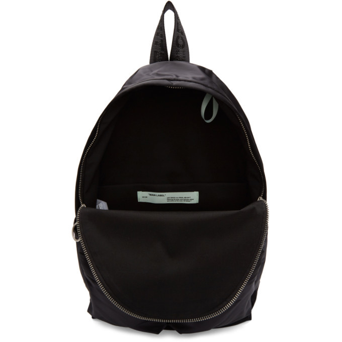 Off-White Black and Red Arrows Backpack Off-White