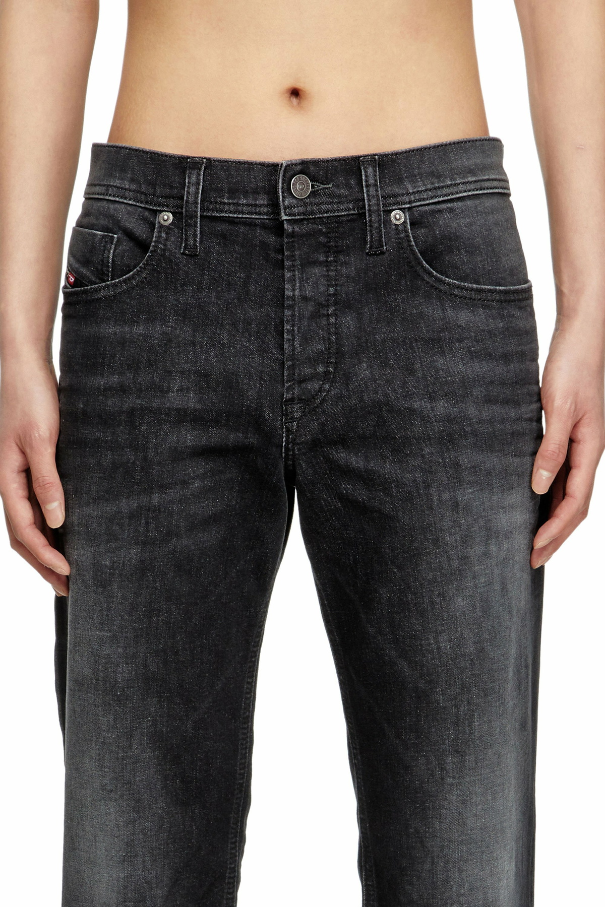 Diesel Regular Jeans - 2023 D-Finitive - Jeans Mens in Black Diesel