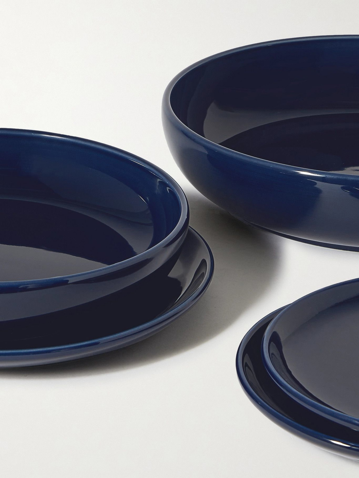 RD.LAB - Bilancia Glazed Ceramic Large Flat Bowl R+D.LAB