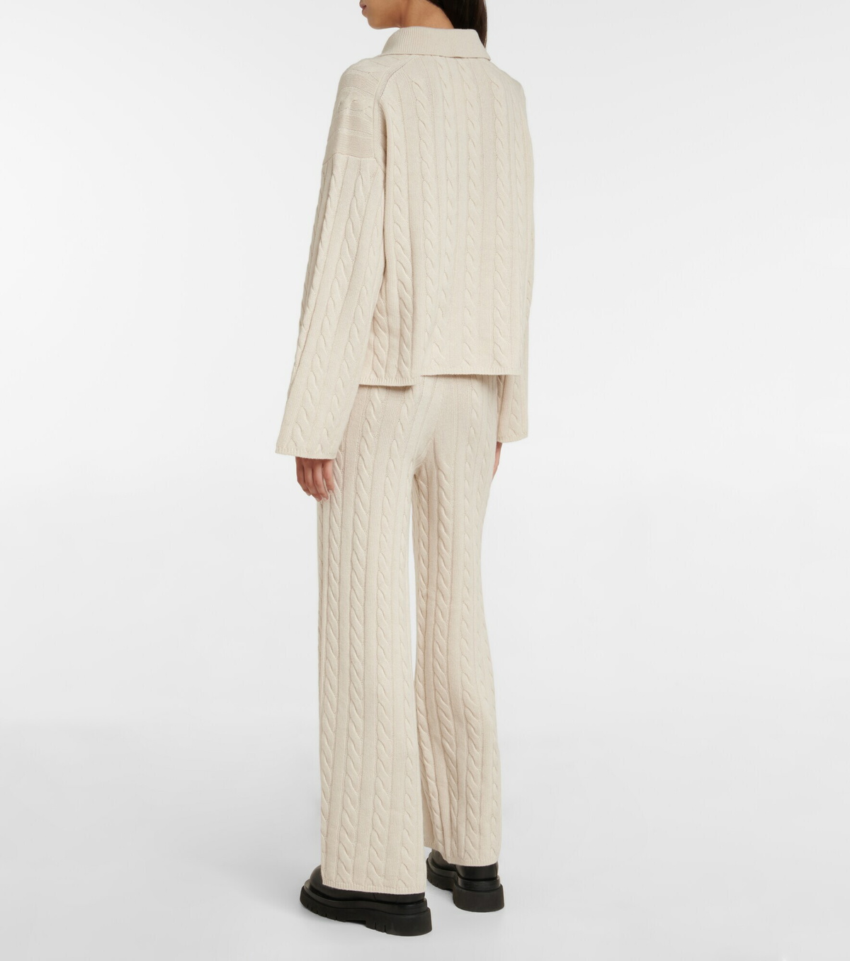 Joseph - Cable-knit polo sweater Joseph