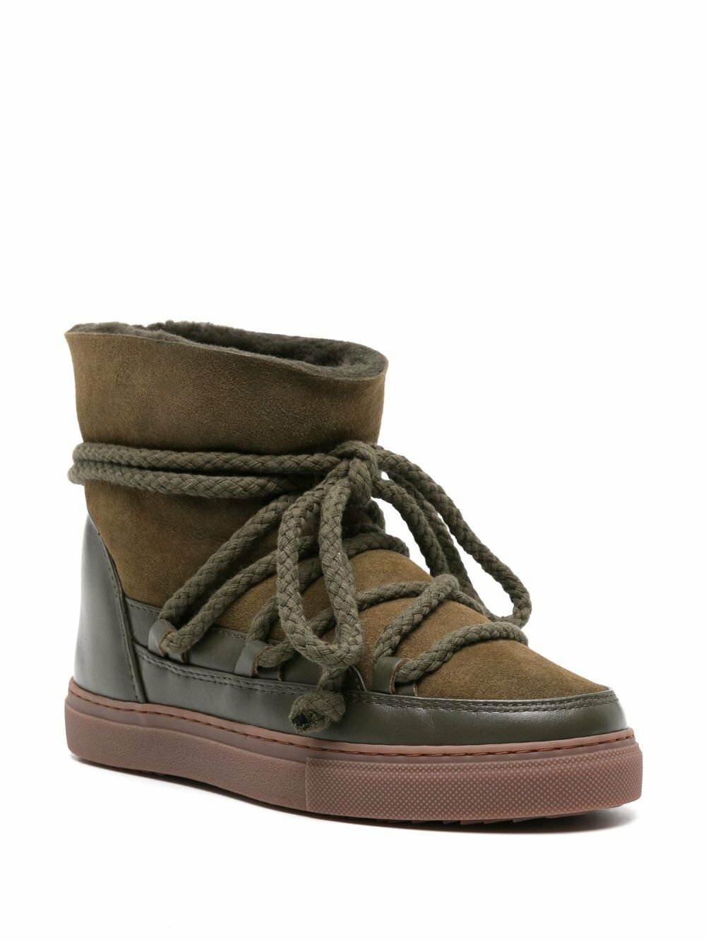 Inuikii Green Classic Suede Ankle Boots Inuikii