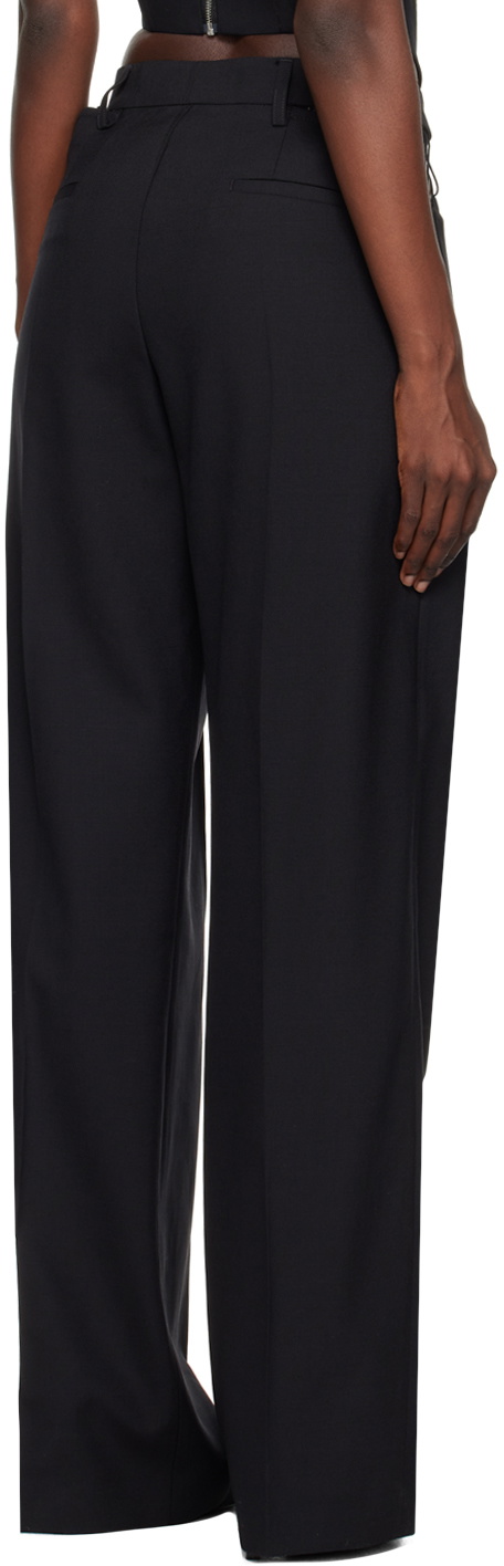 Dion Lee Black Picot Trousers Dion Lee