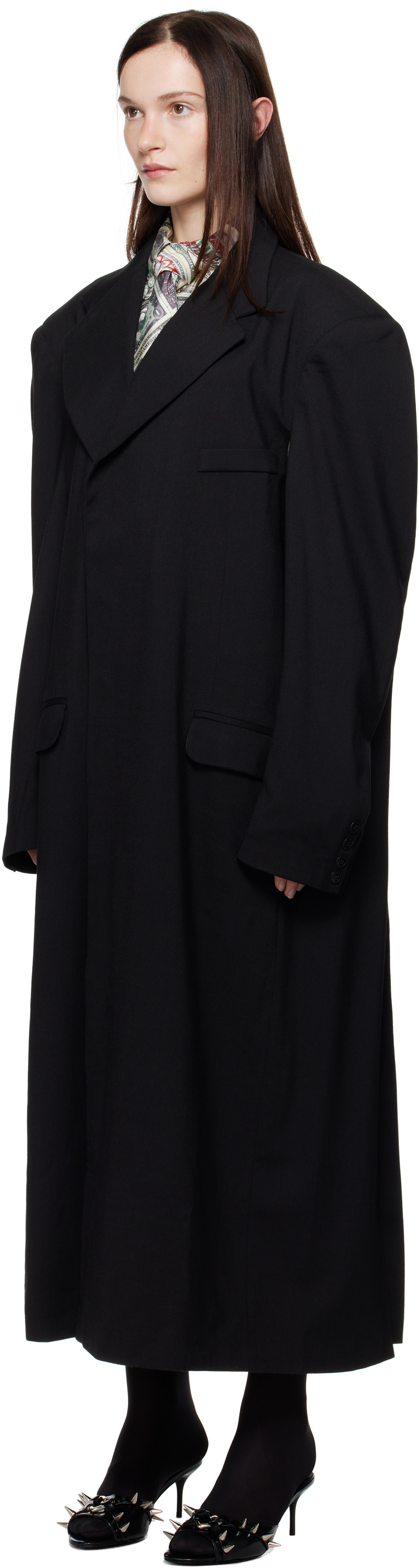 ABRA Black Blazer Coat ABRA
