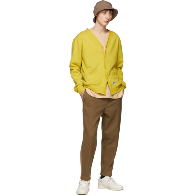 Dickies Construct Yellow Fleece Cardigan Dickies Construct