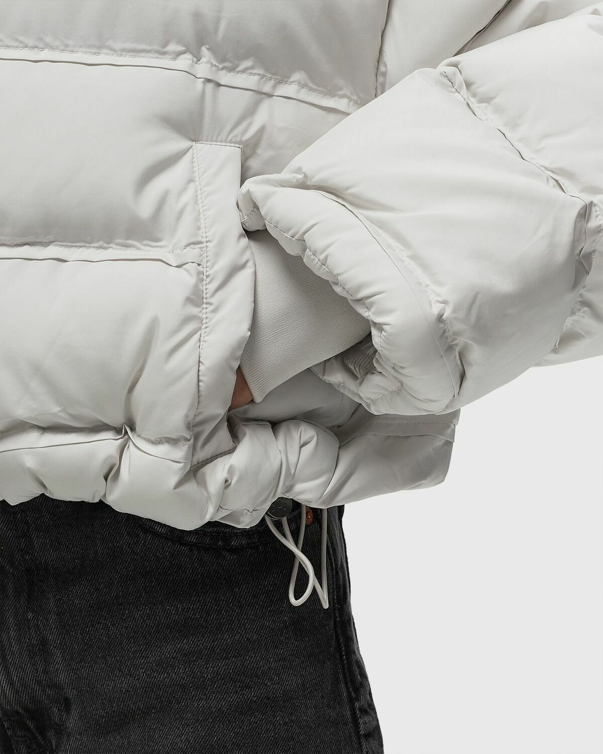 Daily Paper Sela Puffer Jacket White Down & Puffer Jackets Daily Paper