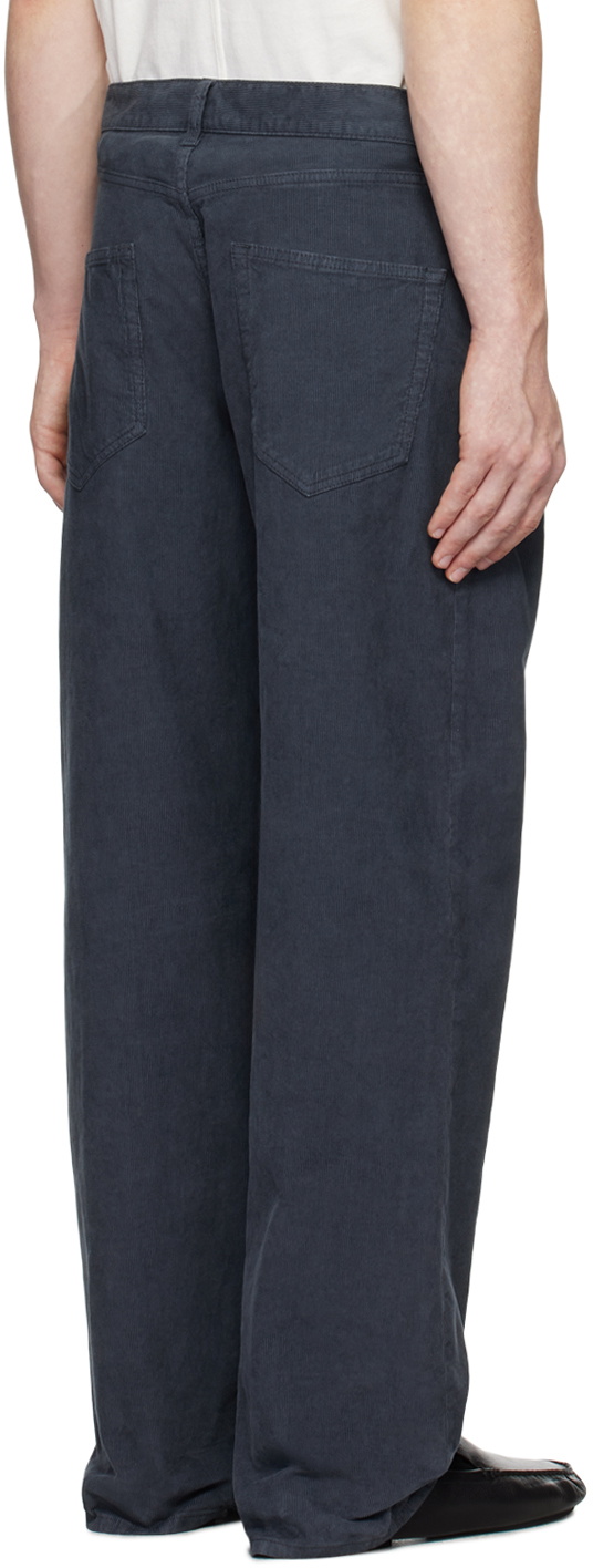 The Row Blue Ross Trousers The Row