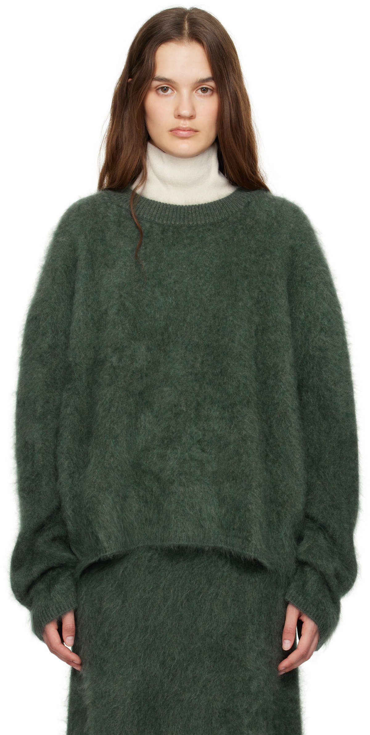 LISA YANG Green Natalia Sweater Lisa Yang