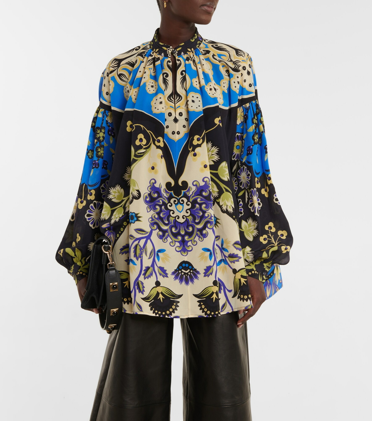 Etro - Printed silk blouse Etro
