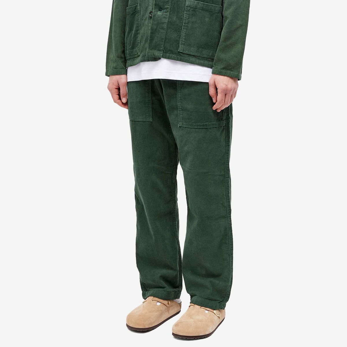 Service Works Men's Corduroy Chef Pants in Forest Service Works