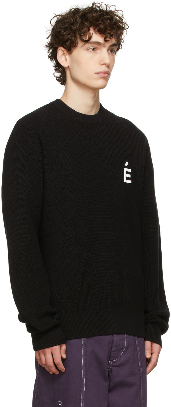Études Black Boris Crewneck Sweater Etudes