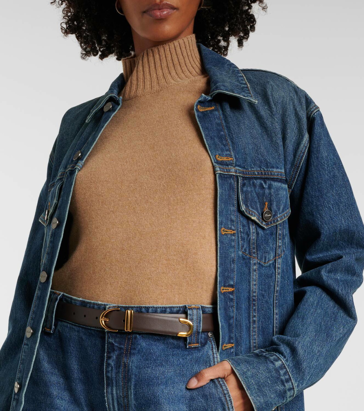 Khaite Bambi leather belt Khaite